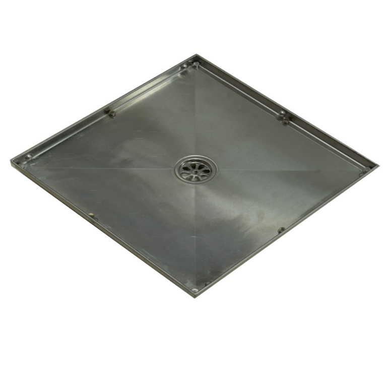 Stainless steel square tile shower drain – Sento Faucets manufacturing